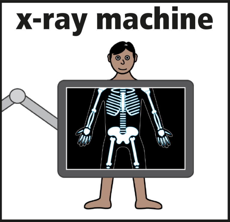 Having an X-ray - Digital patient information hub